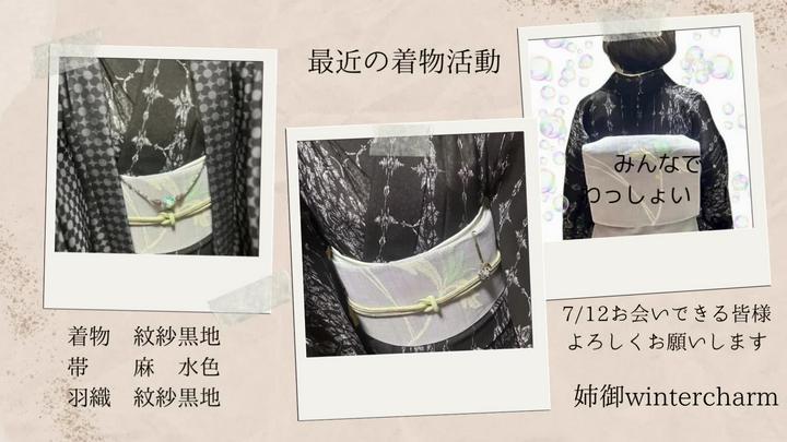 👘【着物活動】#みんなでわっしょい #日本文化 #着物 先日 ... | 姉御wintercharm | PostPrime