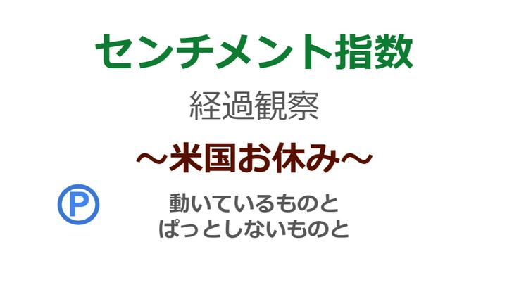 🅿️【Ⓟプライム投稿 #センチメント指数 アメリカ休日 】2 ... | USA | PostPrime