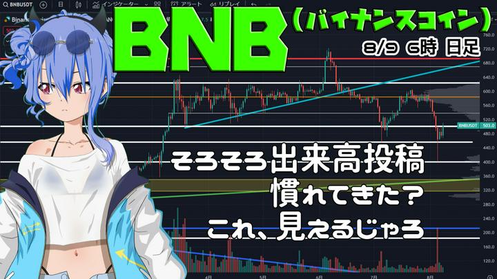 【プライム投稿・BNB】下への道をお伝えしておったBNBこと ... | ☆PON☆ | PostPrime