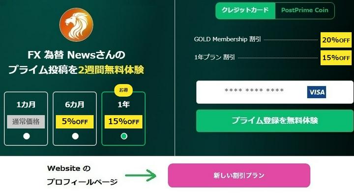 🦁 1年プランで割引もらえる（Webのみ） → 今、無料体験... | FX 為替 News | PostPrime